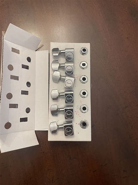 Fender Inline Tuners 2010s Chrome Reverb