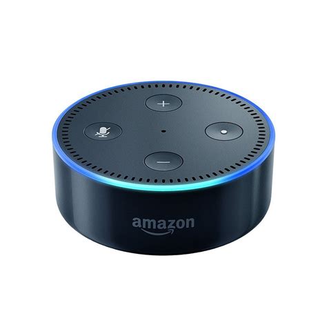 amazon echo dot 2nd generation smart speaker with alexa black