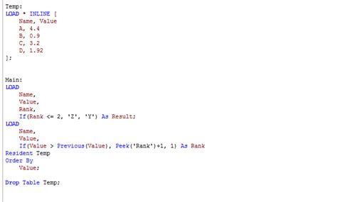 Solved Rank Function Load Script Qlik Community 834751