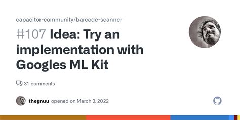 Idea Try An Implementation With Googles ML Kit Issue Capacitor Community Barcode