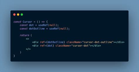 How To Create A Custom Cursor In React