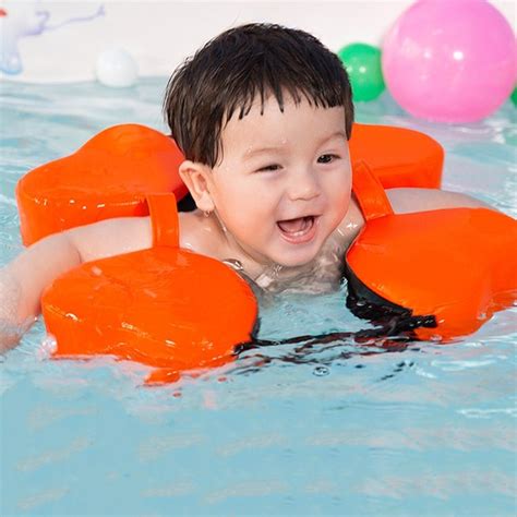 수영 반지 무료 풍선 어린이 겨드랑이 반지 팔 반지 수영 장비 0 3 세 아기 크기 39 X 16 X 10cm 파란색