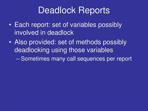 Ppt Static Deadlock Detection For Java Libraries Powerpoint