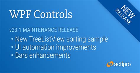 Wpf Controls V2311 Maintenance Release The Actipro Blog