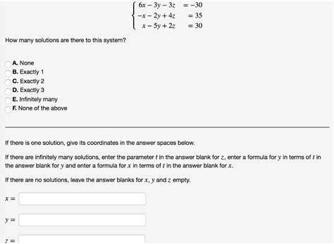 Solved 1 Point How Many Pivot Variables Does Each