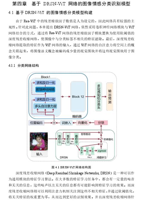 基于深度残差收缩网络 vit网络的图像情感分类识别模型 知乎