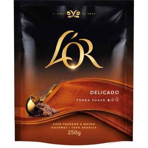 Café Em Pó Torrado E Moído Delicado Sachê 250g Lor Pt 1 Un Coffee