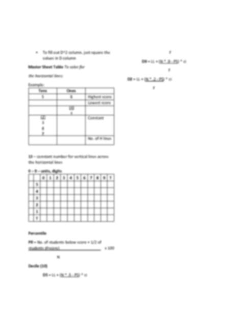 SOLUTION Standard Deviation For Ungrouped Data Notes Studypool