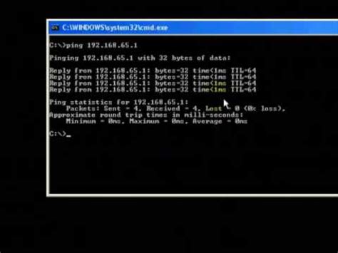 Ping Ip Address For Network YouTube