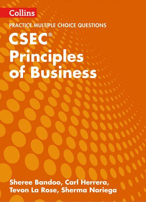 Collins Csec Principles Of Business Csec Principles Of Business