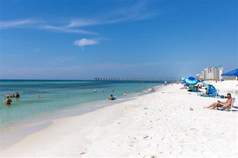 Overview Of Navarre Beach Marine Park On Santa Rosa Island