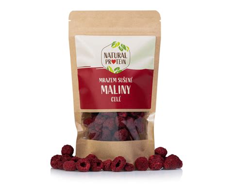 Mrazem Sušené Maliny 1 Kus Naturalprotein Cz