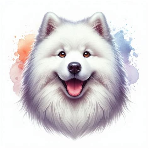 Nažehlovačka Samojed Hlava