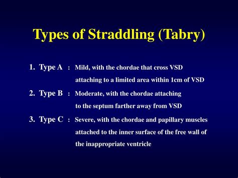 Ppt Straddling And Overriding Tricuspid Or Mitral Valve Powerpoint