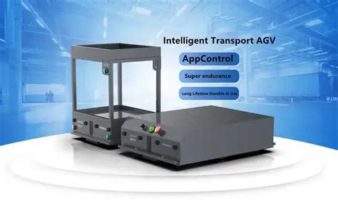 Agv50 Small Loaded Industrial Agv Robot Carrying Logisticfactory