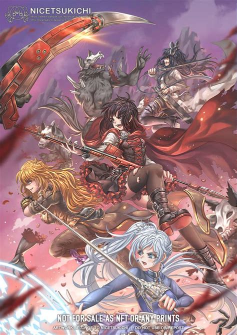 Lets Hunt By Nicetsukichi R Rwby Ruby Rose