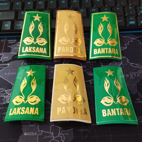 Jual Tku Evolet Pramuka Bantara Laksana Pandega Fiber Resin Harga Per Pasang Foto Asli