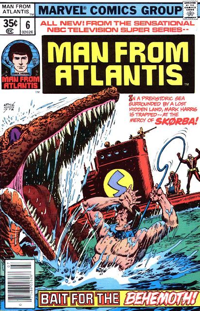 Starlogged Geek Media Again 1978 Man From Atlantis Comics Marvel Us