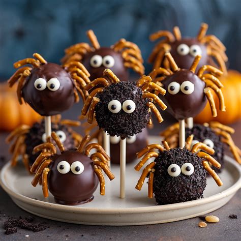 Spooky Spider Cake Pops The Comfort Spoon