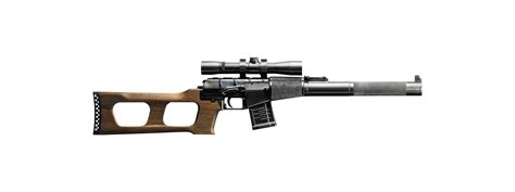 Miniature Vss Vintorez Sniper Rifle Replica 1 2 Scale Collectible