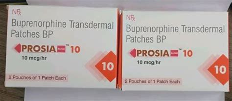 Prosia Patch 10mcg At ₹ 1750box Transdermal Analgesic Patch In