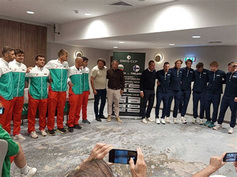 Александър Василев и Ото Виртанен дават началото на Купа “Дейвис“ в Пловдив Информационна