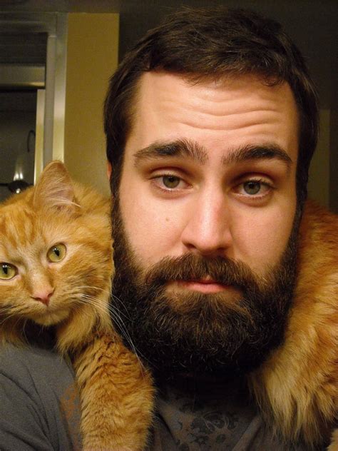 Men With Beards And Cats Popsugar Beauty