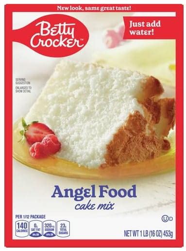 Betty Crocker Angel Food White Cake Mix 16 Oz Pack Of 96