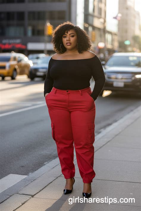 21 Trendy Plus Size Cargo Pants Outfit Ideas For Women Girl Shares Tips