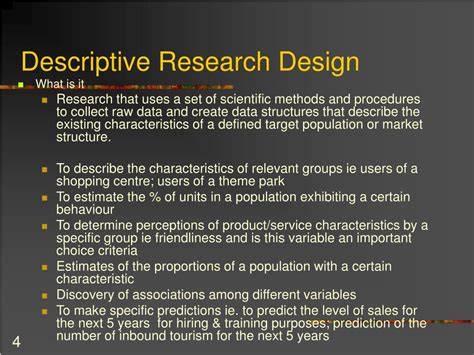 Why Choose Descriptive Research Design Design Talk