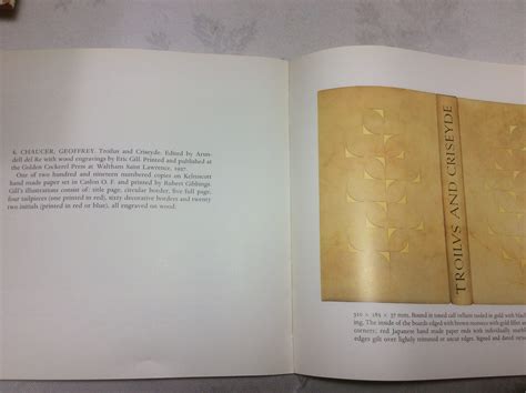 Sydney Morris Cockerell And Joan Rix Tebbutt Thirty Recent Bindings