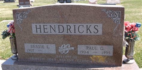 Paul Glenn Hendricks 1904 1995 Find A Grave Memorial