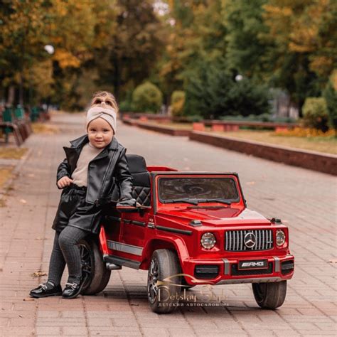 Детский электромобиль Toyland Mercedes-Benz G63 AMG restyling Лицензия