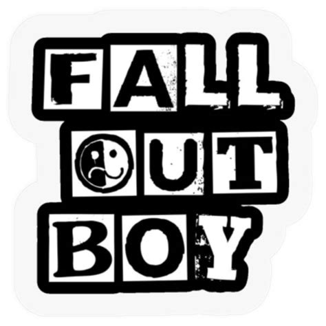 Fall Out Boy Logo Fall Out Boy Stickers Sold By Lera Esern Sku