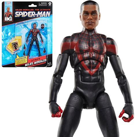 Marvel Legends Ultimate Spider Man Miles Morales Comics Inspired 6 Inch