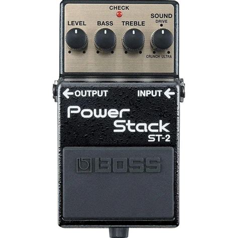 Boss St 2 Power Stack Pedal Amplifier Audio High Quality Audio