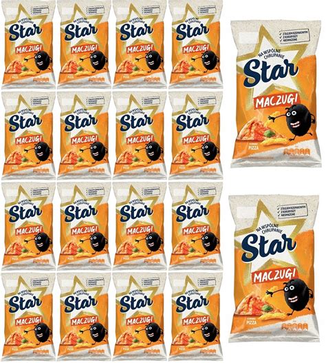 Star Chips Maczugi Chrupki Pizza 18x80g 12553980443 Oficjalne Archiwum Allegro