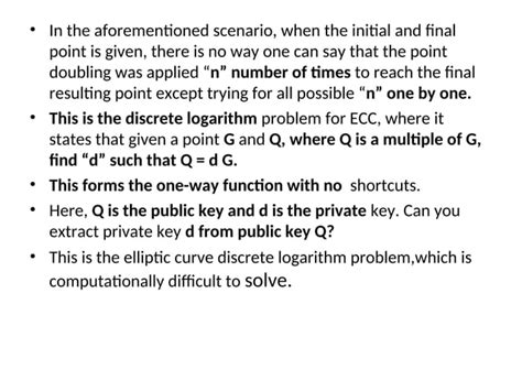 Elliptic Curve Digital Signature Algorithm Ecdsappt