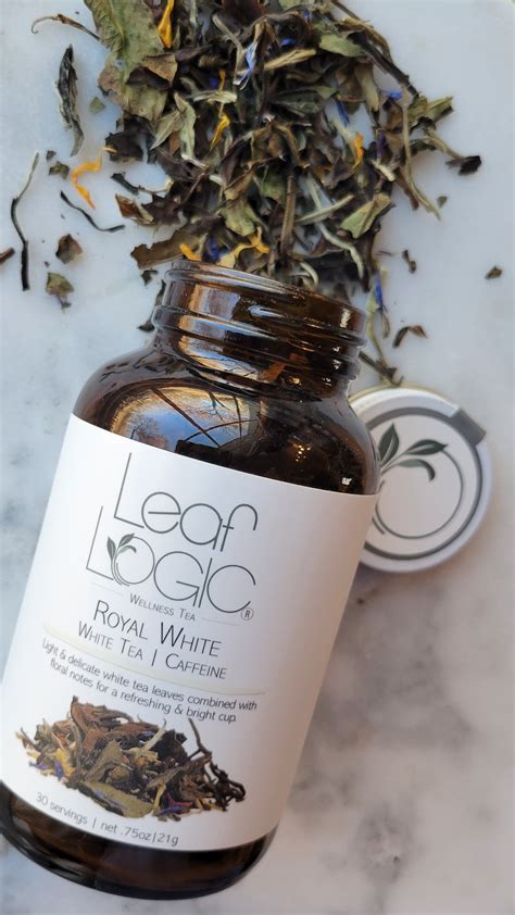 Royal White Loose Leaf Tea By Leaf Logic Organic — Leaf Logic