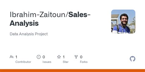 Github Ibrahim Zaitounsales Analysis Data Analysis Project