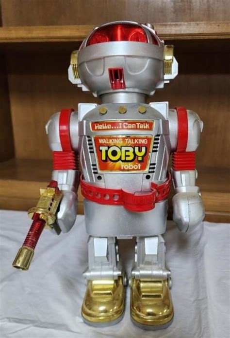 1986 Walking Talking Toby Robot Live And Online Auctions On