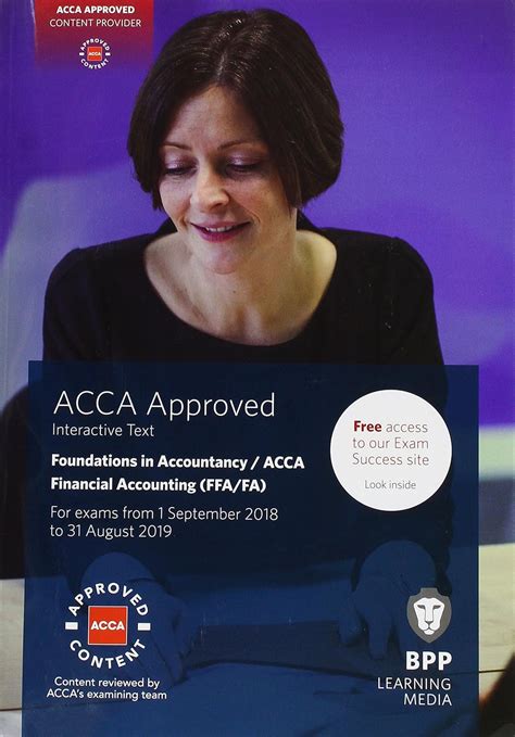 Fia Foundations Of Financial Accounting Ffa Acca F3 Interactive Text