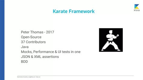Bdd Approach With Karate Framework In Service Tests Ppt