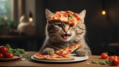 Premium Photo Closeup Portrait Of Funny Cat Ai Generated