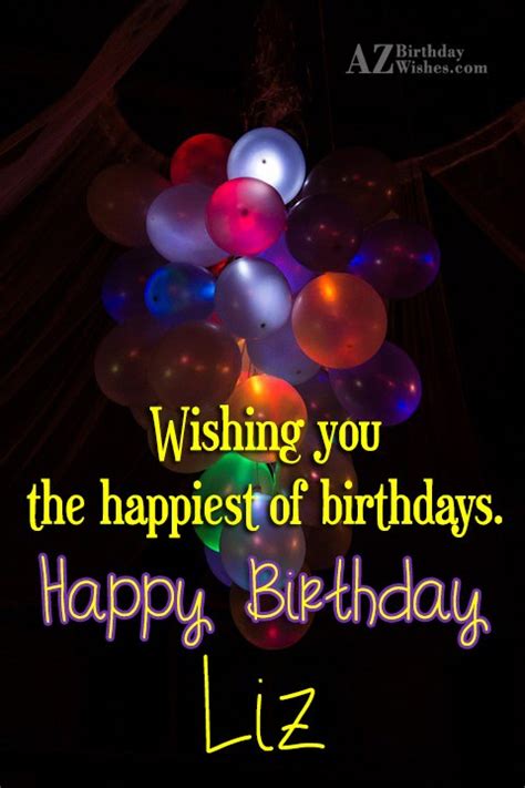 Happy Birthday Liz