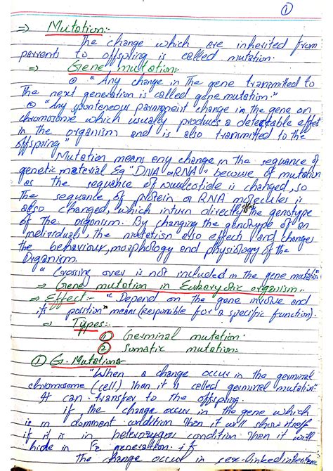 Solution Cambridge Igcse™ Biology Gene Mutation And Linkage Including