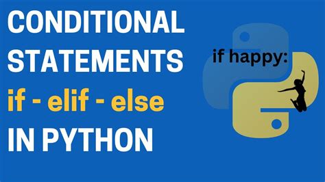 master python conditional statements if else explained youtube