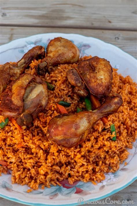 Jollof Rice With Chicken Precious Core