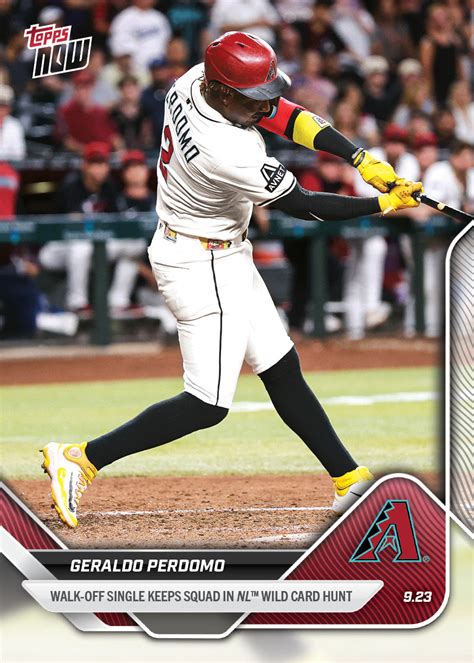 Geraldo Perdomo 2025 Mlb Topps Now® Card 756 Pr 477