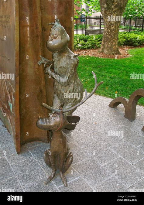 Dr Seuss National Memorial Sculpture Garden Banque De Photographies Et